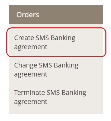 How do I activate SMS banking? | Bank Citadele
